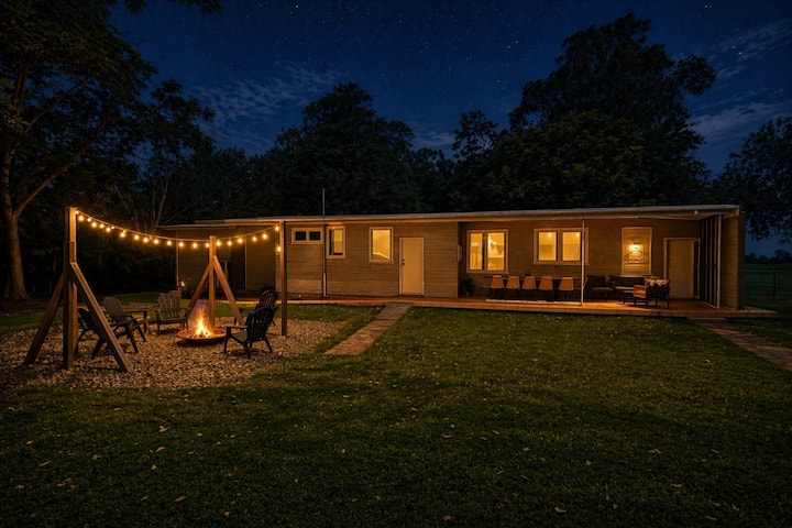 Cozy Coastal Retreat-sleeps 16+farm Views+ Firepit - Nowra