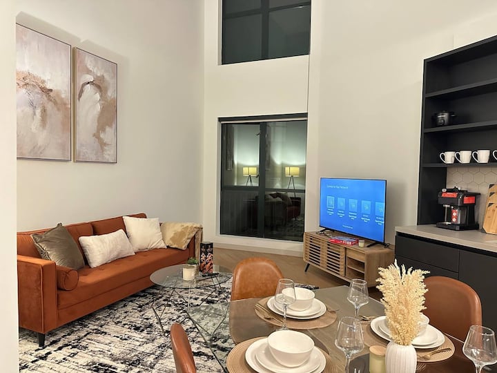 Modern 1br Loft | King Bed & Queen Bed | Tv | Free - West Hollywood