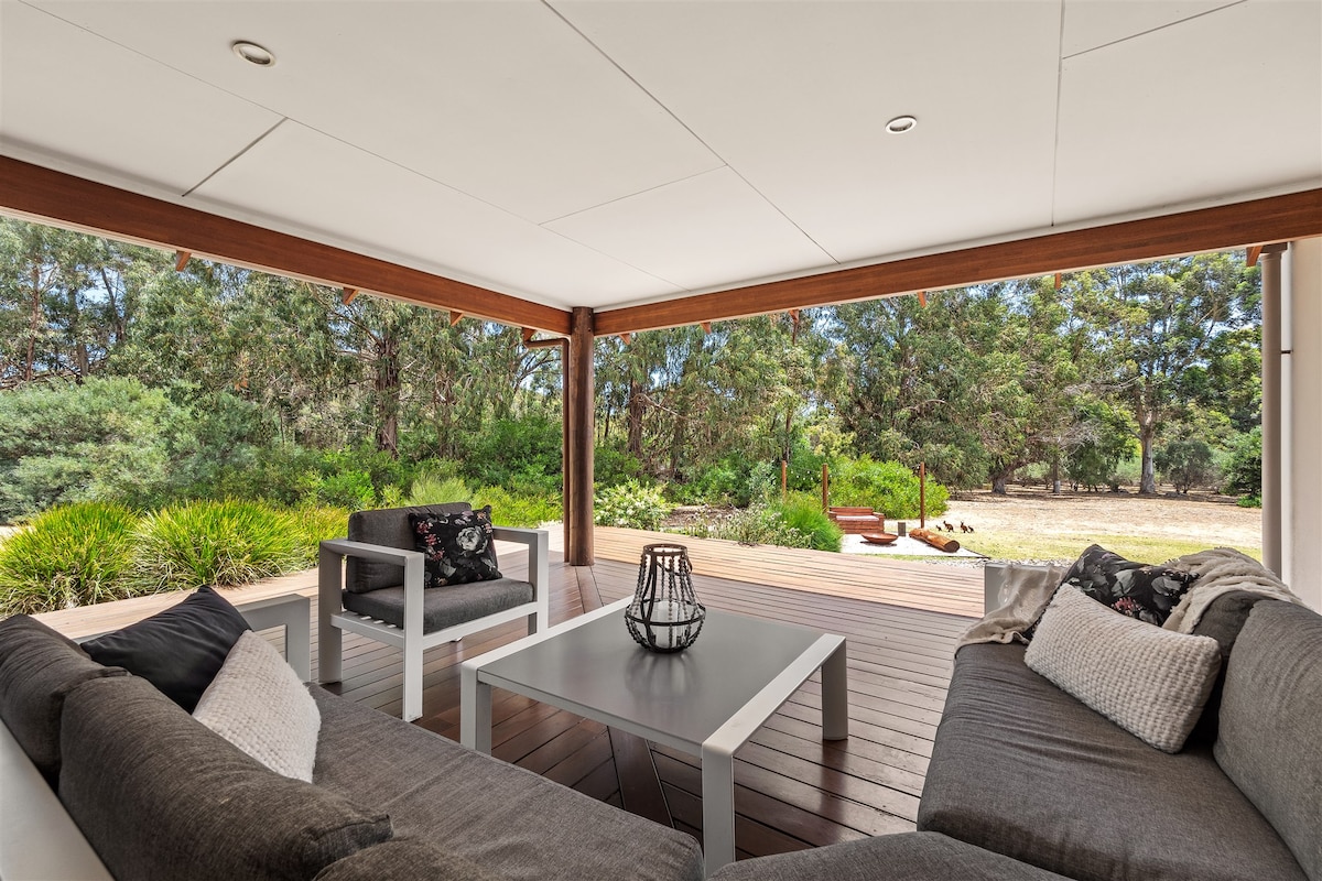 ワトル・プレイス | 町と海岸近くのブッシュ・リトリート - 借りられる一軒家 - マーガレット・リバー、Western Australia ...