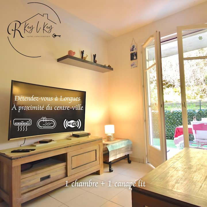 Appartement à Lorgues Terrasse & Piscine - Lorgues