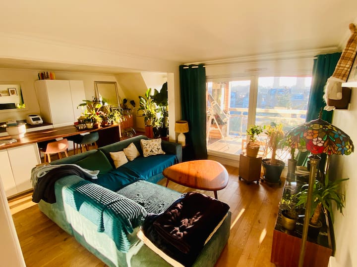 T4 2 Kms Centre Ville, 2 Salles De Bain, Parking - Lille