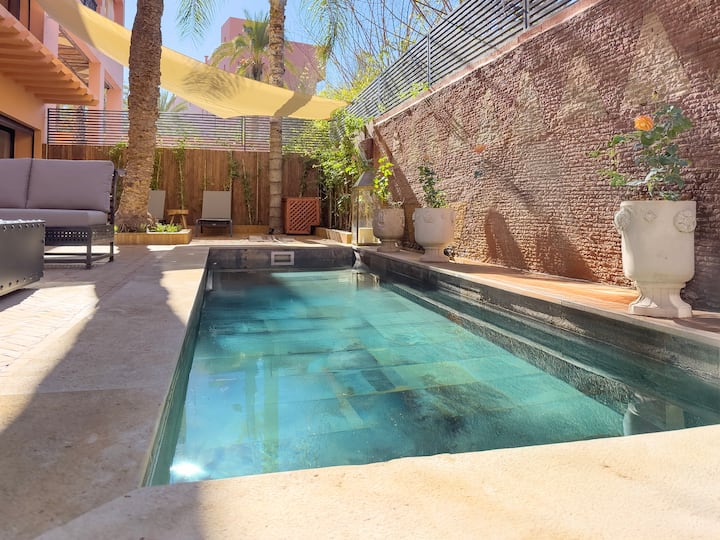 *New* -Maison/hivernage -3br/ba -Piscine Chauffée - Morocco