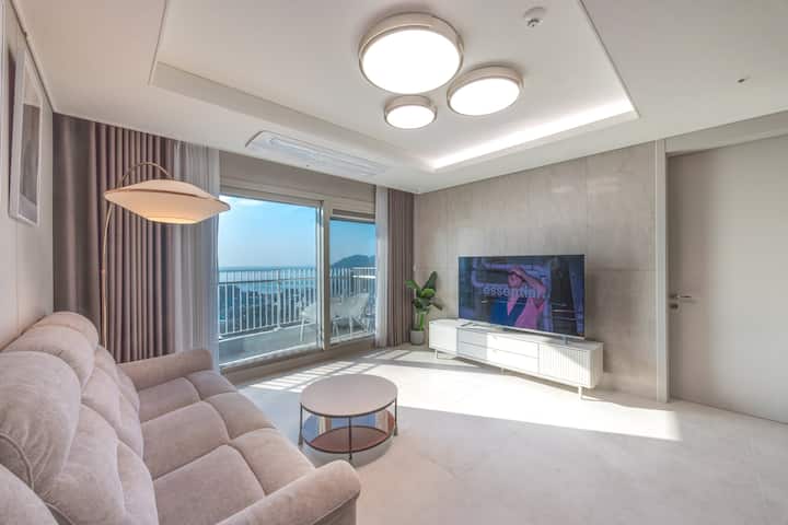 [Elmomento Osiria]#오션뷰#롯데월드#24평신축레지던스#2-1804 - Busan