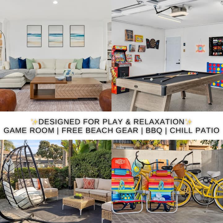 Luxury Coastal Family Home | Walk To Beach | Hb - Huntington Beach, CA