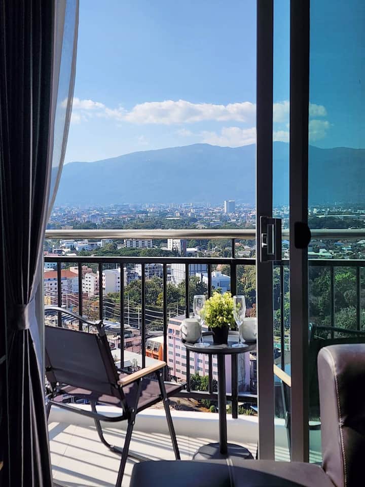 2br Mountain View |Pool|gym|rental Bikes - Chiang Mai