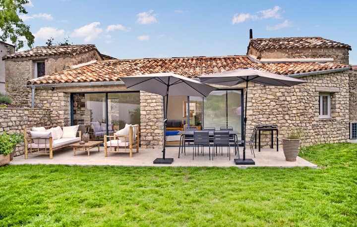 Maison De Charme Et Piscine Privée - Sauve