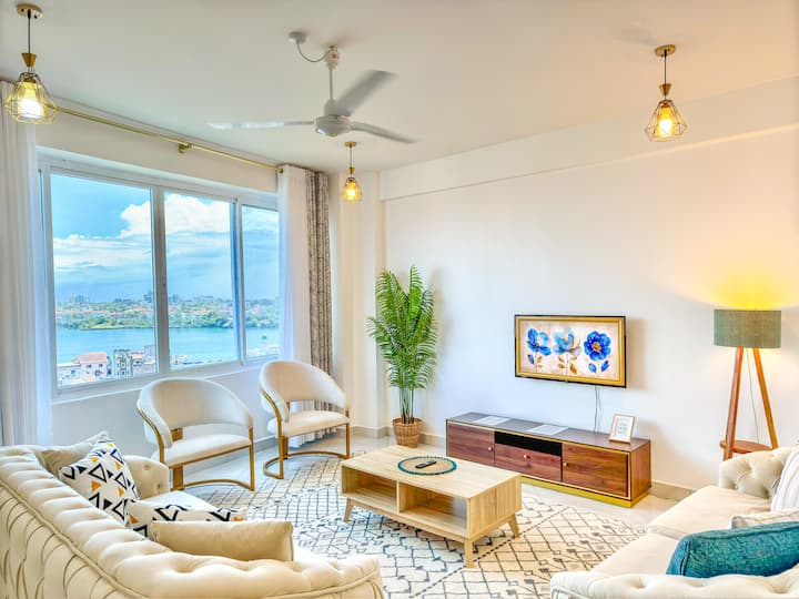 Old Town Seaview8: Ac, Rooftop Pool, Lift - Mombasa