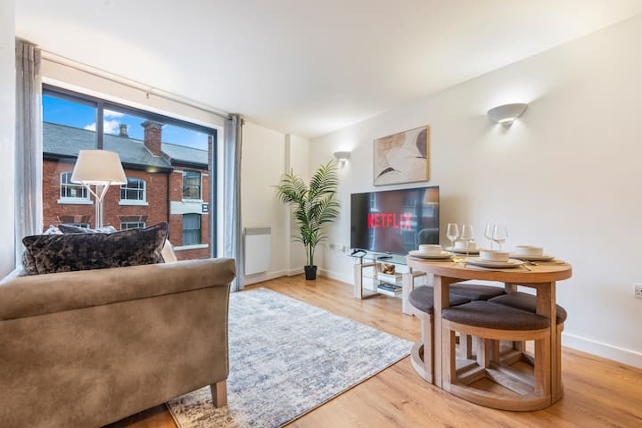 Long Stay | 1-bed Jewellery Quarter Apt | Homely - Birmingham
