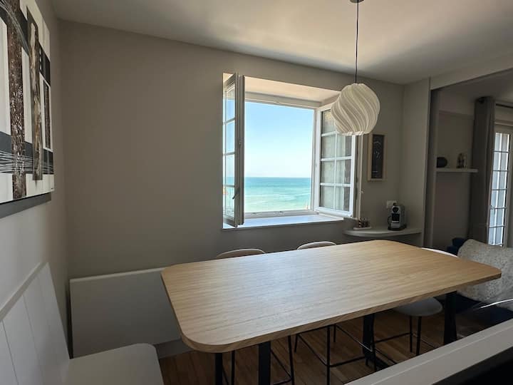 Vue Mer Exceptionnelle, Accès Plage Direct - Granville