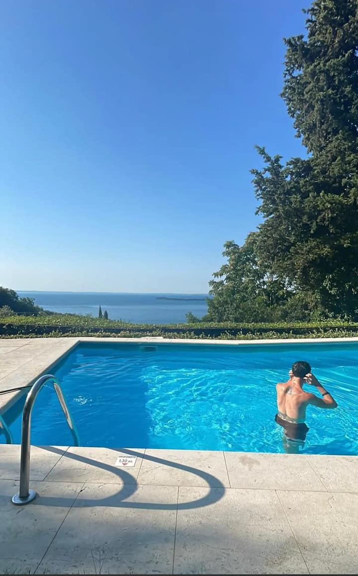Casaalma, Piscina, Terrazza Privata Vista Lago. - Gardone Riviera