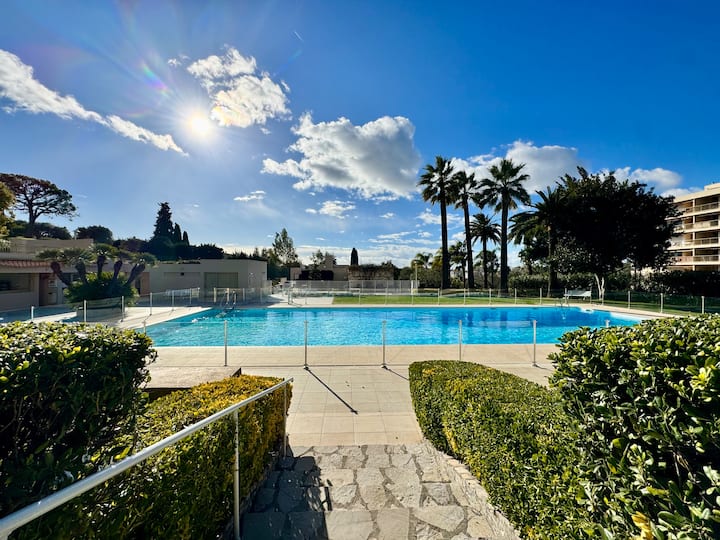 Blue Dream:splendide F4, Piscine, Vue Mer, Parking - Antibes
