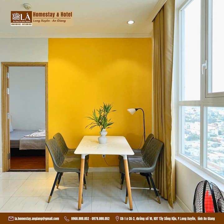 Căn Hộ 1 Phòng - Ban Công View Hoàng Hôn Thành Phố - An Châu