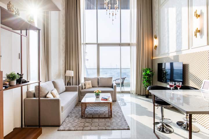 Ozira Sutherland - Luxury Duplex With Balcony - Manesar