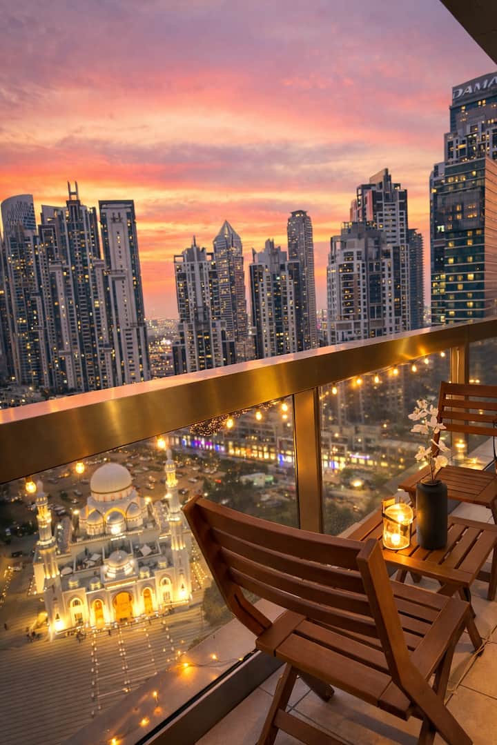 Studio Cosy | Vue Baie | Près Du Burj Khalifa - Dubai