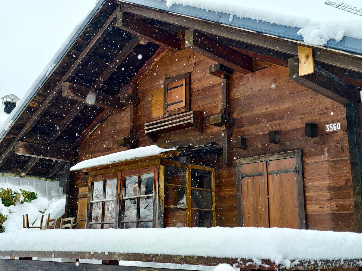 Chalet con vista al Monte Blanco, estacionamiento gratuito cerca de las ...