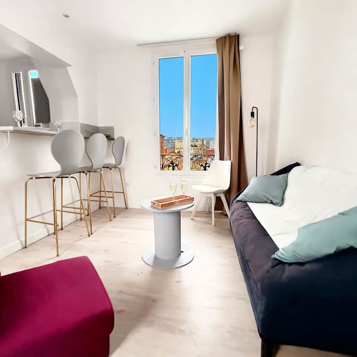 Charmant T3 Rénové, Lumineux Et Vue Dégagée - Épinay-sur-Seine