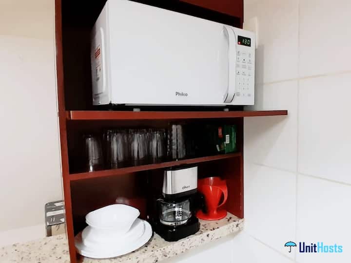 Piscina / Academia / Sauna / Garagem Coberta - Brasília