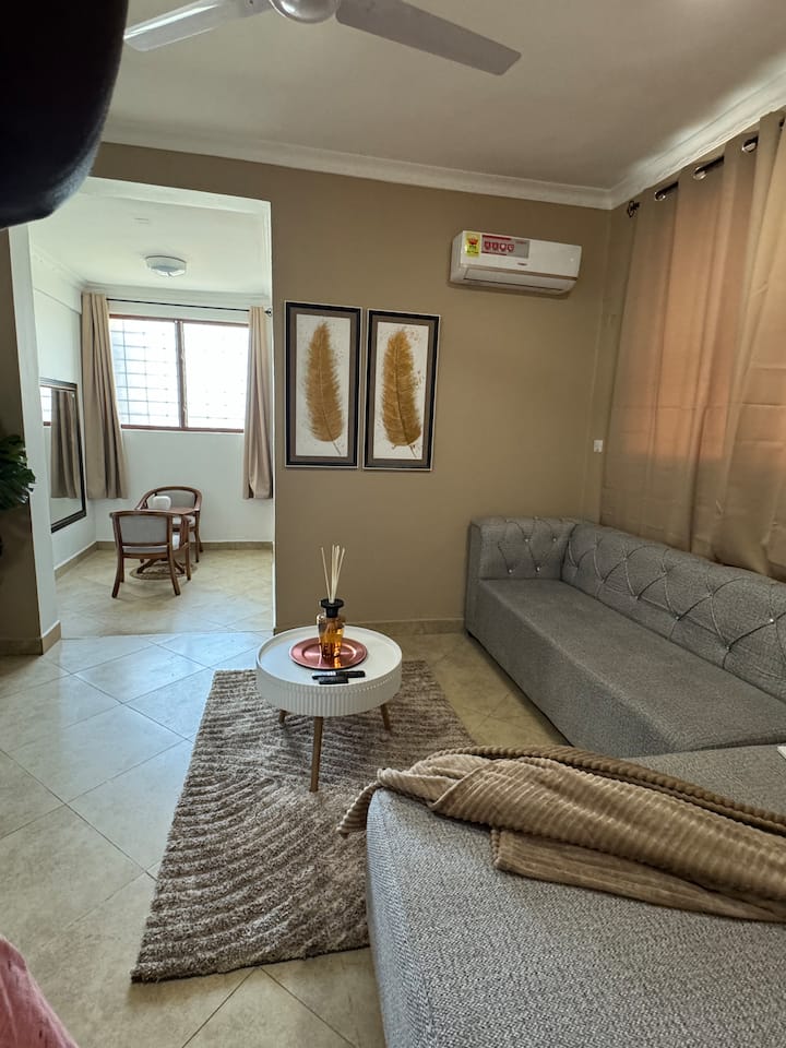 Cozy 1br/1ba Apt@ Affordable Housing Denkyem Blk - Ghana