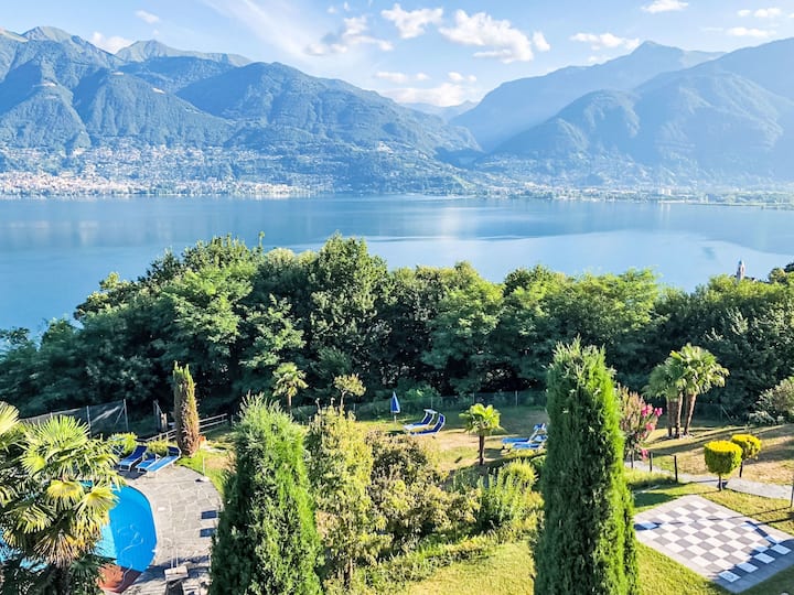 Residenza Viramonte - Casa Aurelia, Wohnung 6 - Orselina