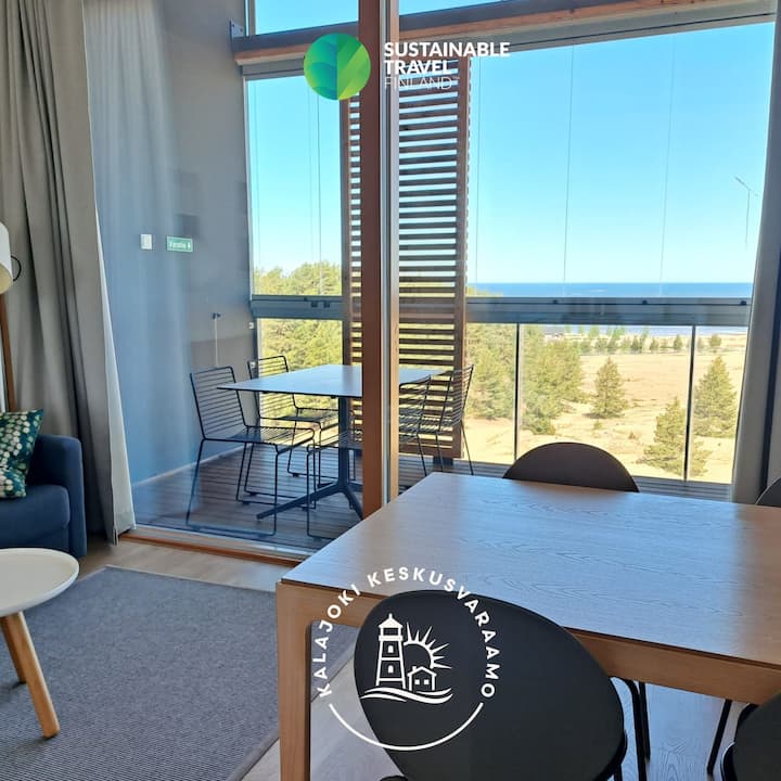 Herrain Hiekat B37 Merinäköalahuoneisto - Kalajoki