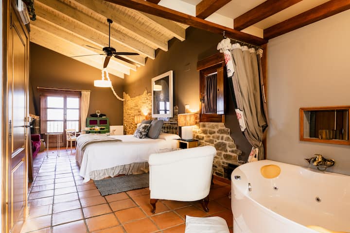 Habitación Fuente - Hotel Boutique Barosse - Jaca