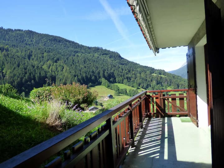 Appartement 4-5 Personnes, Calme Et Très Lumineux - Le Grand-Bornand