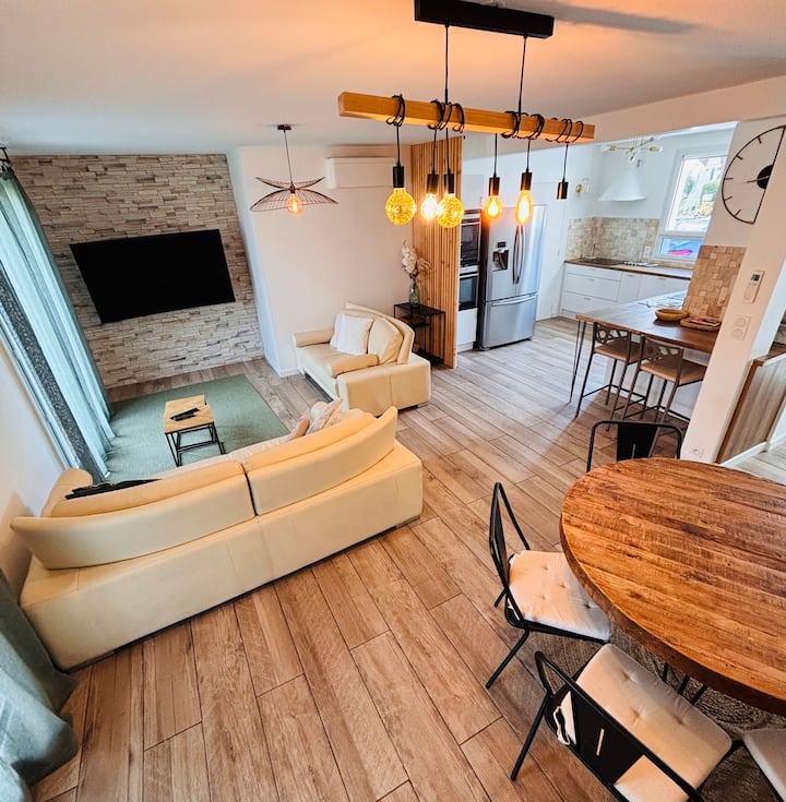 Maison 8 Pers | Garage | Jardin | Genève - Gaillard