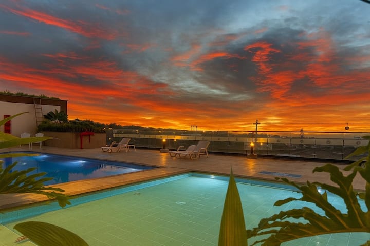 Hermoso Apartamento Cerca Al Terminal Con Jacuzzi - Pereira