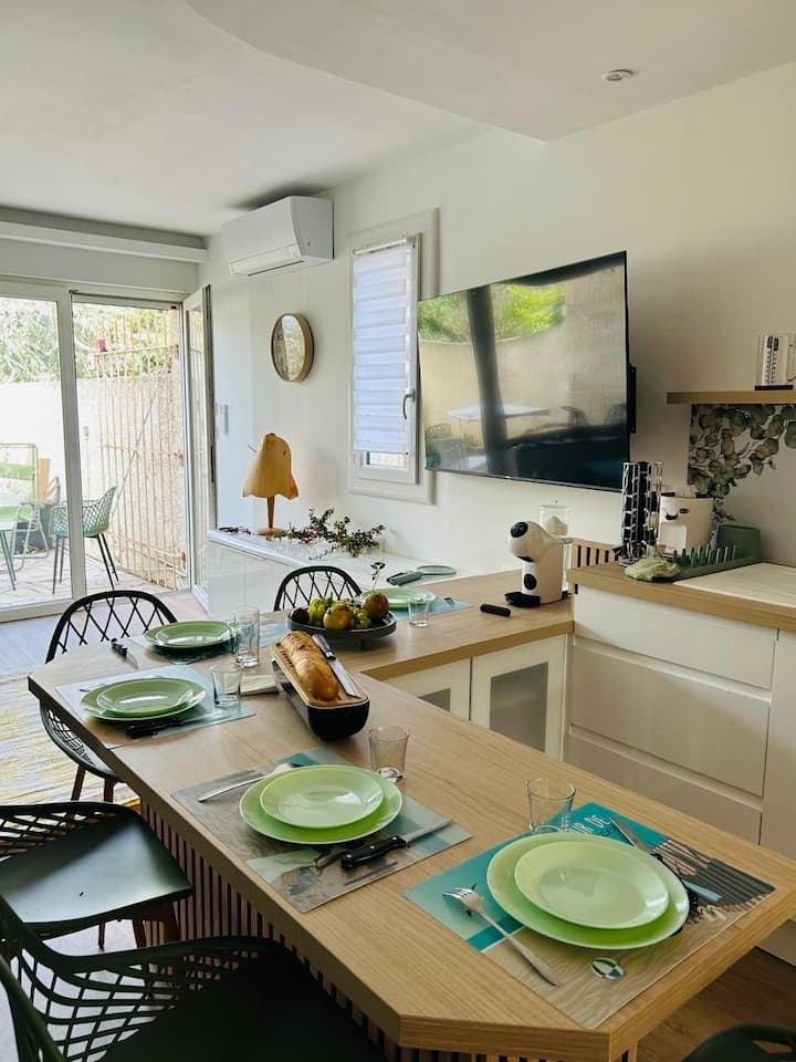 Charmante Maison En Bord De Plage - Agde