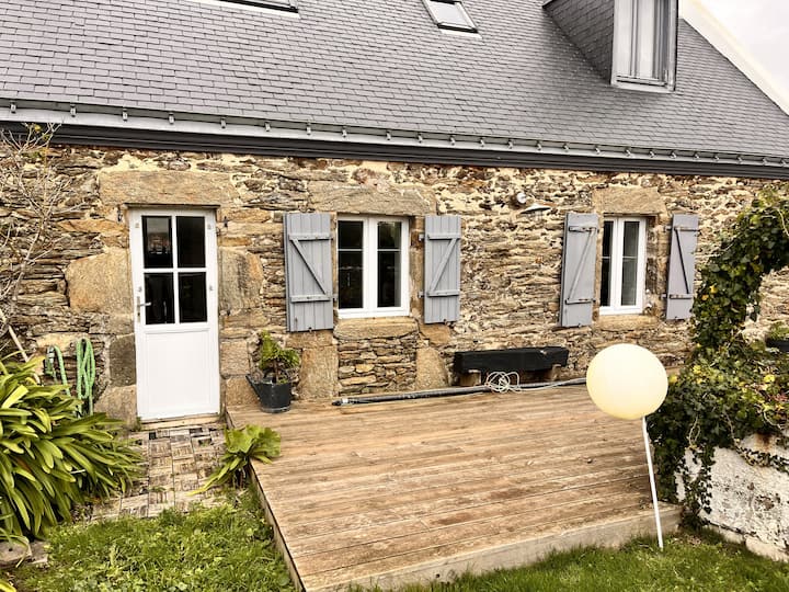 Maison Typique - Vue Sur Lande - Groix