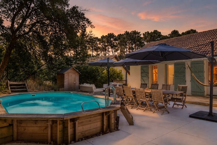 Villa Piscine Entre Plage & Pinède Hossegor - Hossegor