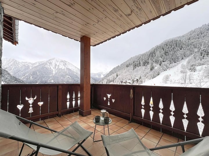 150m Des Pistes, Vue Panoramique & Terrasse Sud - Champagny-en-Vanoise