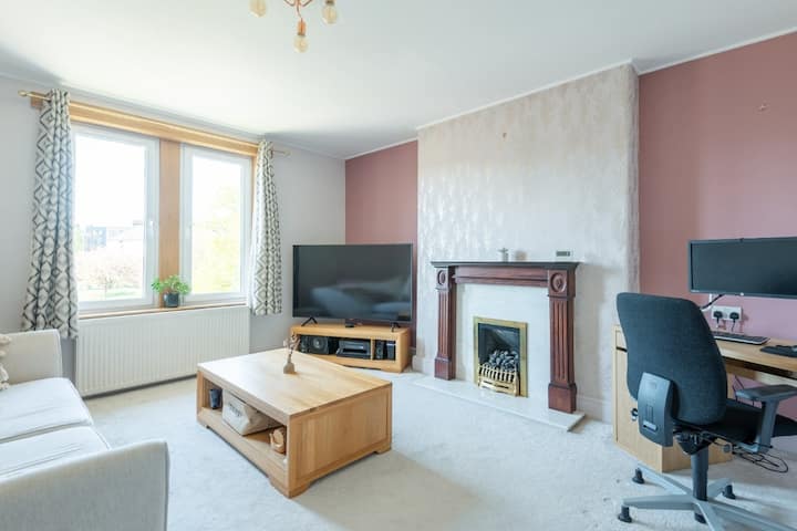 Central Dundee 1-bed • Parking • 3+ Nights - Abertay University