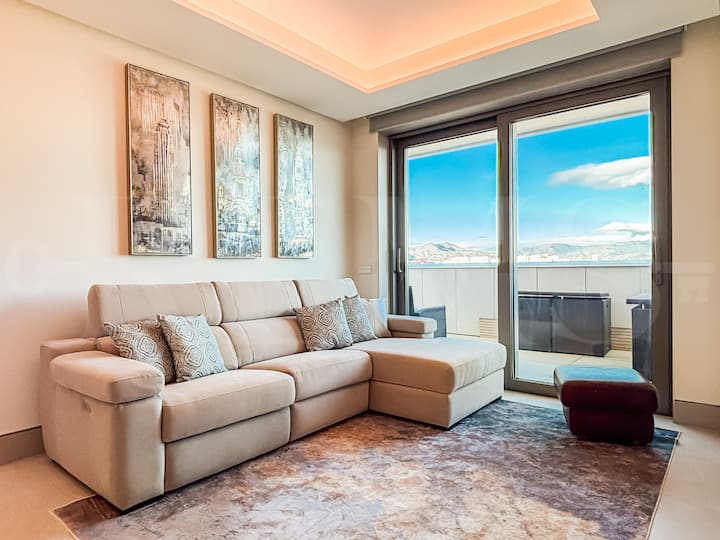 Maison Relax Avec Piscine, Spa & Vue Mer | Rems - Malaga, Espagne