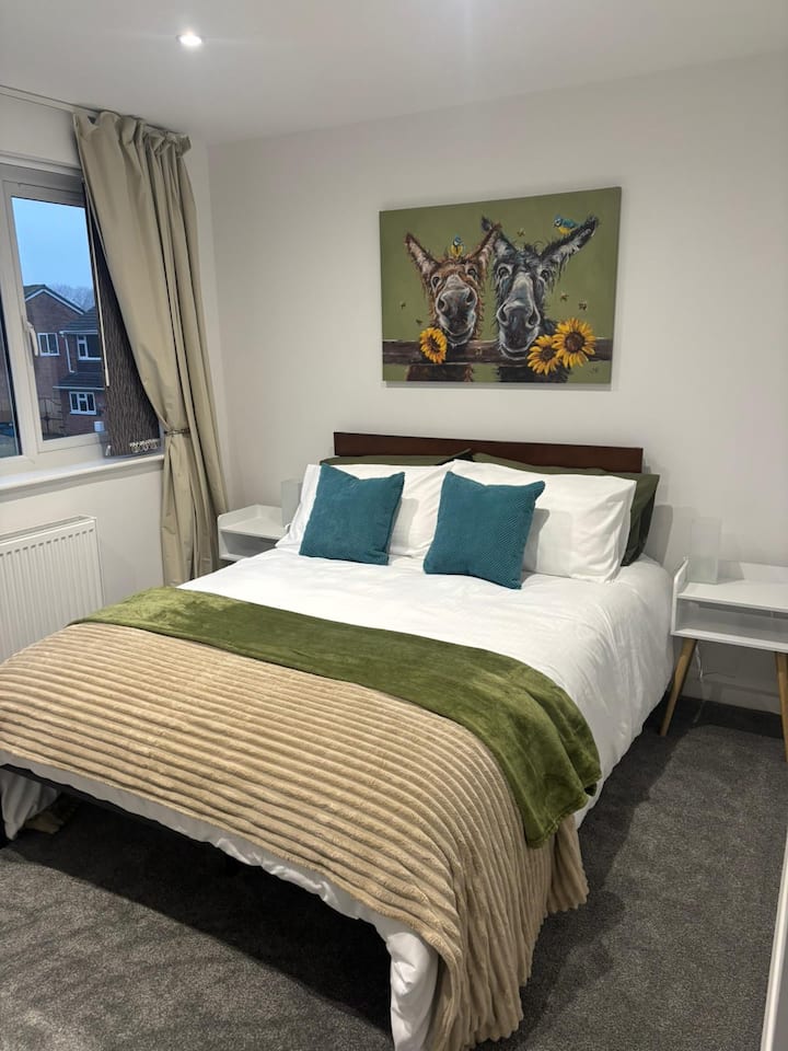 Maison-salle De Bain Privée-de Luxe-vue Sur Rue - Rugby