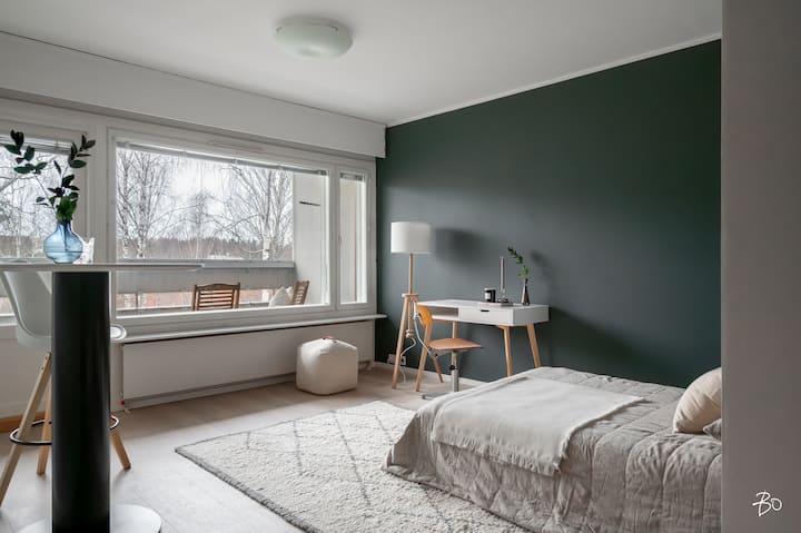 Cozy Scandinavian Studio In Myyrmäki - Helsinki