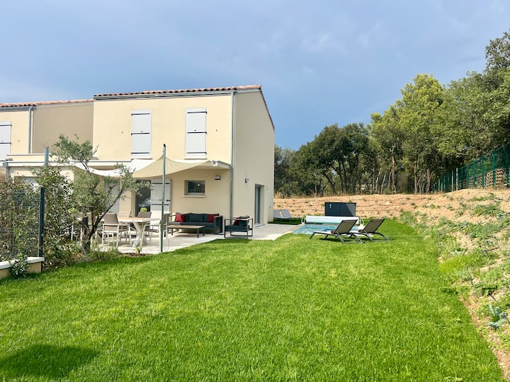 Villa Neuve T4 Avec Piscine Dans Domaine Privée - Ménerbes