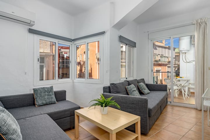 Strandnära Komfort I Hjärtat Av Torremolinos - 托雷莫利諾斯