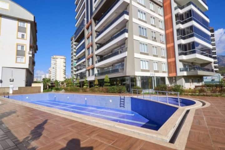 Alanya Mahmutlar 4+1 Full Furniture Lux Flat - Mahmutlar