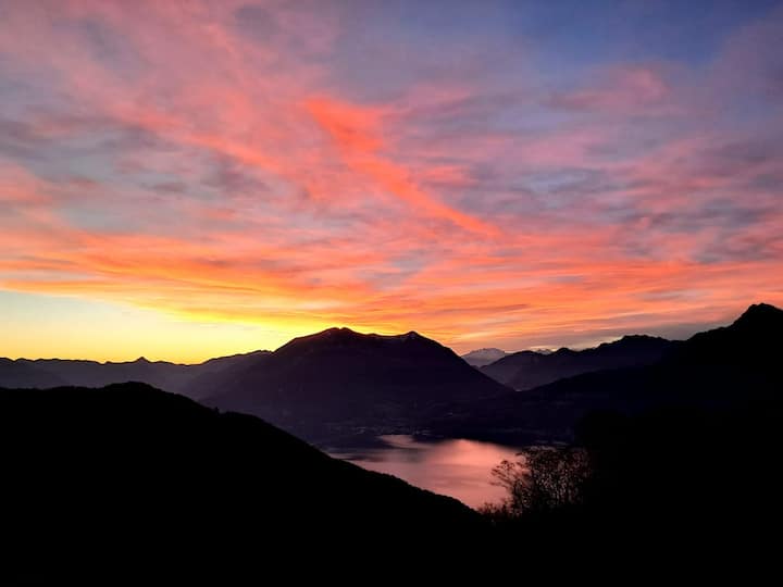 Chalet La Terrazza Vista Lago - Lierna