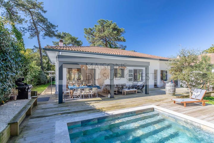 Charme Contemporain Pour Cette Villa Proche Plages - Hossegor