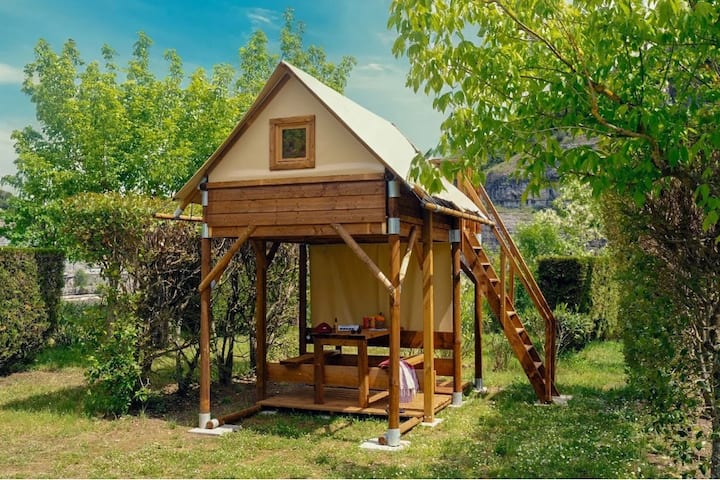 Tente Bivouac Sur Pilotis - Argelès-Gazost