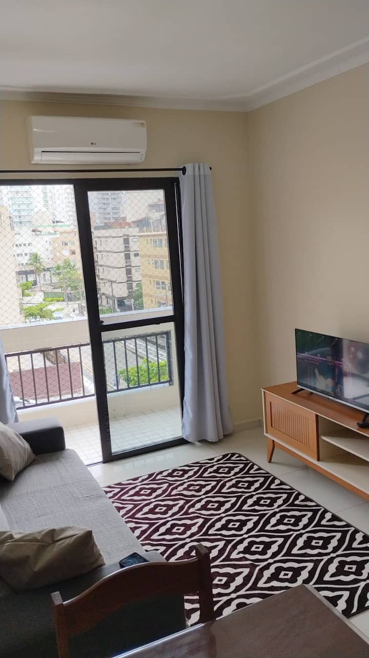 Apartamento Nas Astúrias Guarujá A 8 Min Da Praia. - Guarujá