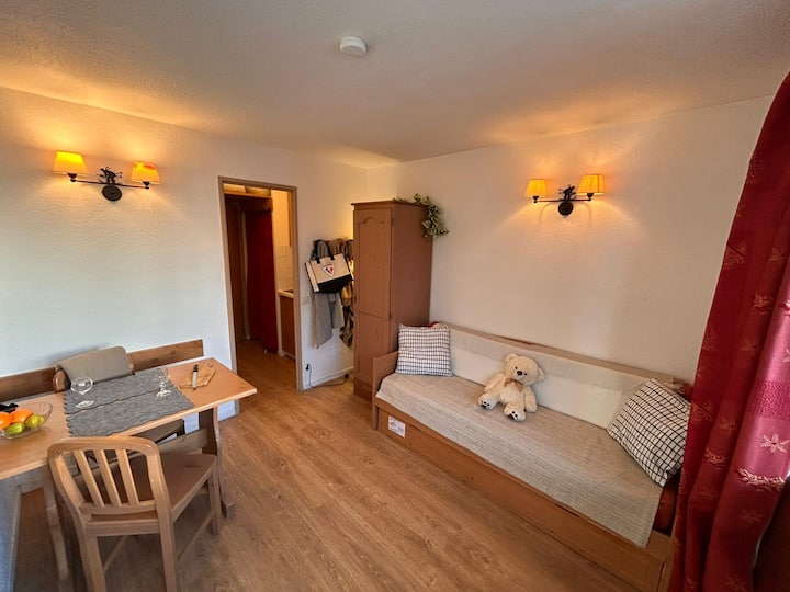 Studio Neige - Vue Montagne, Pied Des Pistes - Tignes