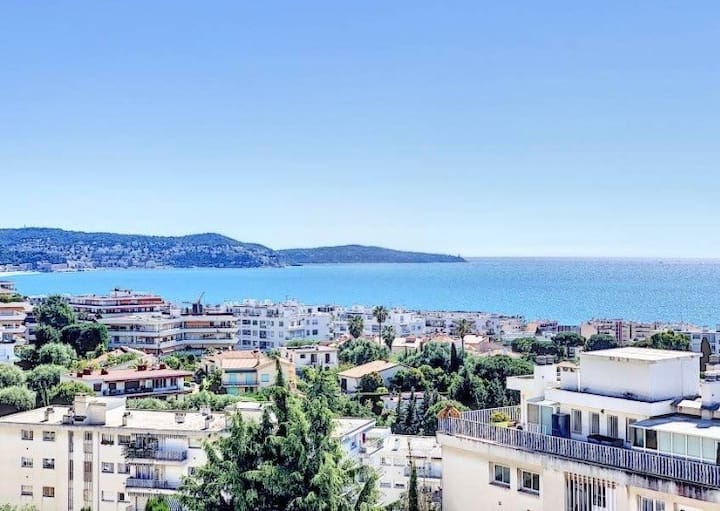 Appartement Lumineux Balcon Vue Mer - Nice