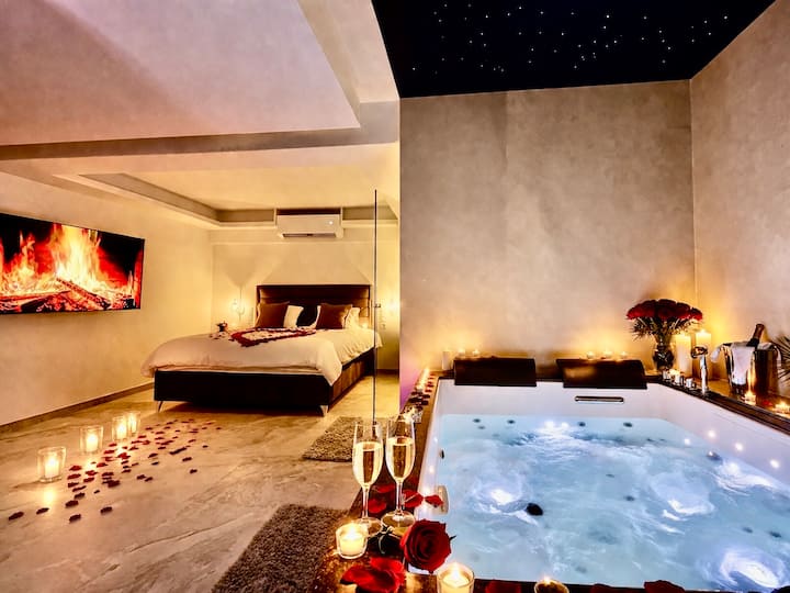 Suite De Luxe ÉVasion Romantique Bien-être Absolu - Doubs