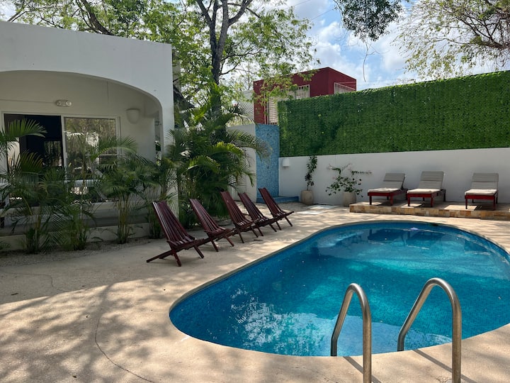 Private Casita In Tulum · Shared Pool And Bbq - Tulum