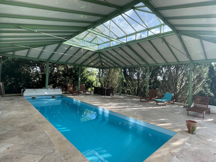 Château Suite Et Logis-piscine Outdoor-spa-billard - Giverny