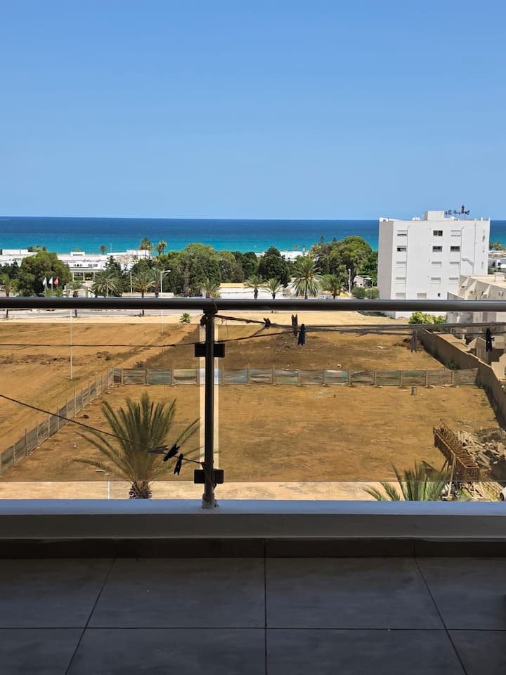 Séjour En Famille Vue Mer – Plage à 7 Min à Pied - Mahdia