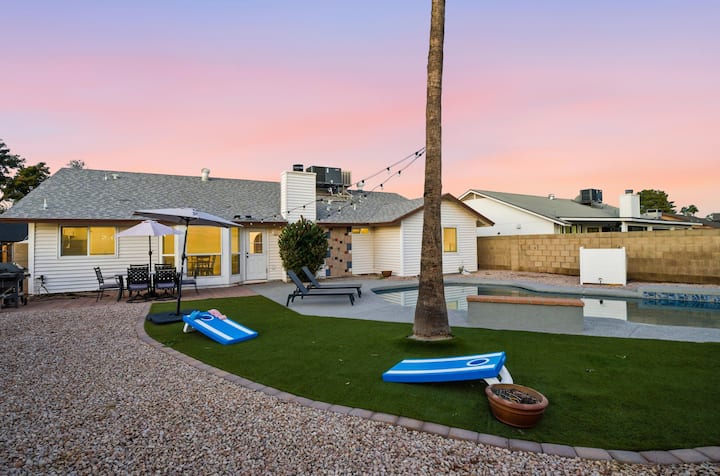 Charming 3br With Private Pool | Downtown Chandler - Chandler, AZ